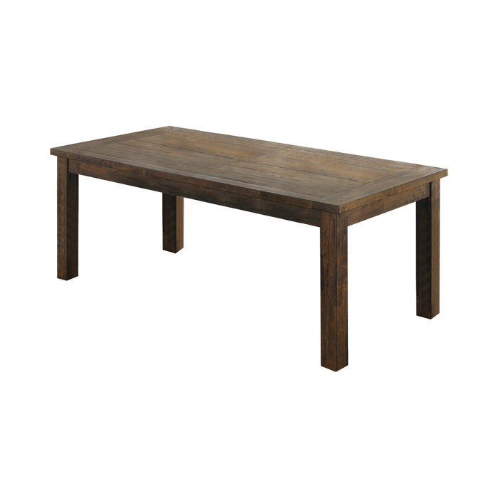 Loon Peak® Galahad 78.75'' Solid Wood Dining Table | Wayfair Loon Peak® Galahad 78.75'' Solid Wood Dining Table | Wayfair